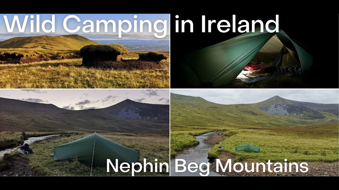 Wild Camping in Ireland | Nephin Beg Mountains | Mayo - YouTube