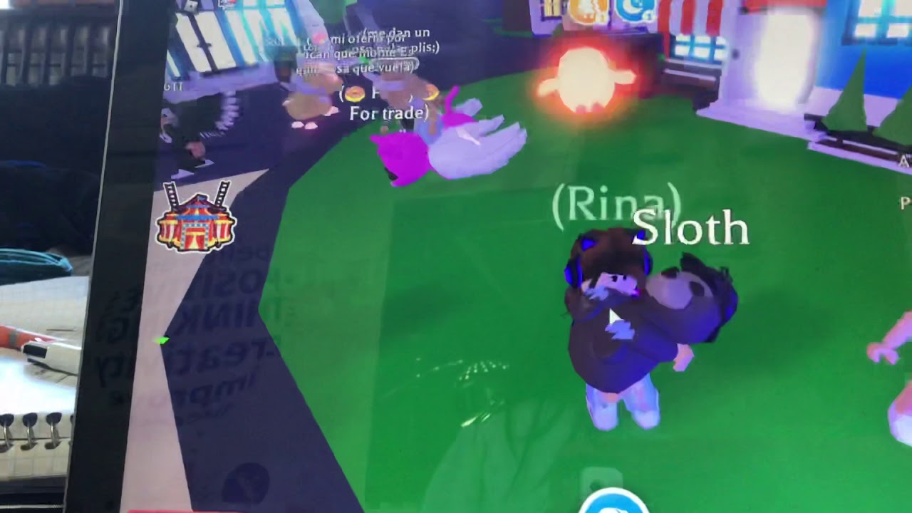 Seeing what people trade for a fly ride sloth in adopt me - YouTube
