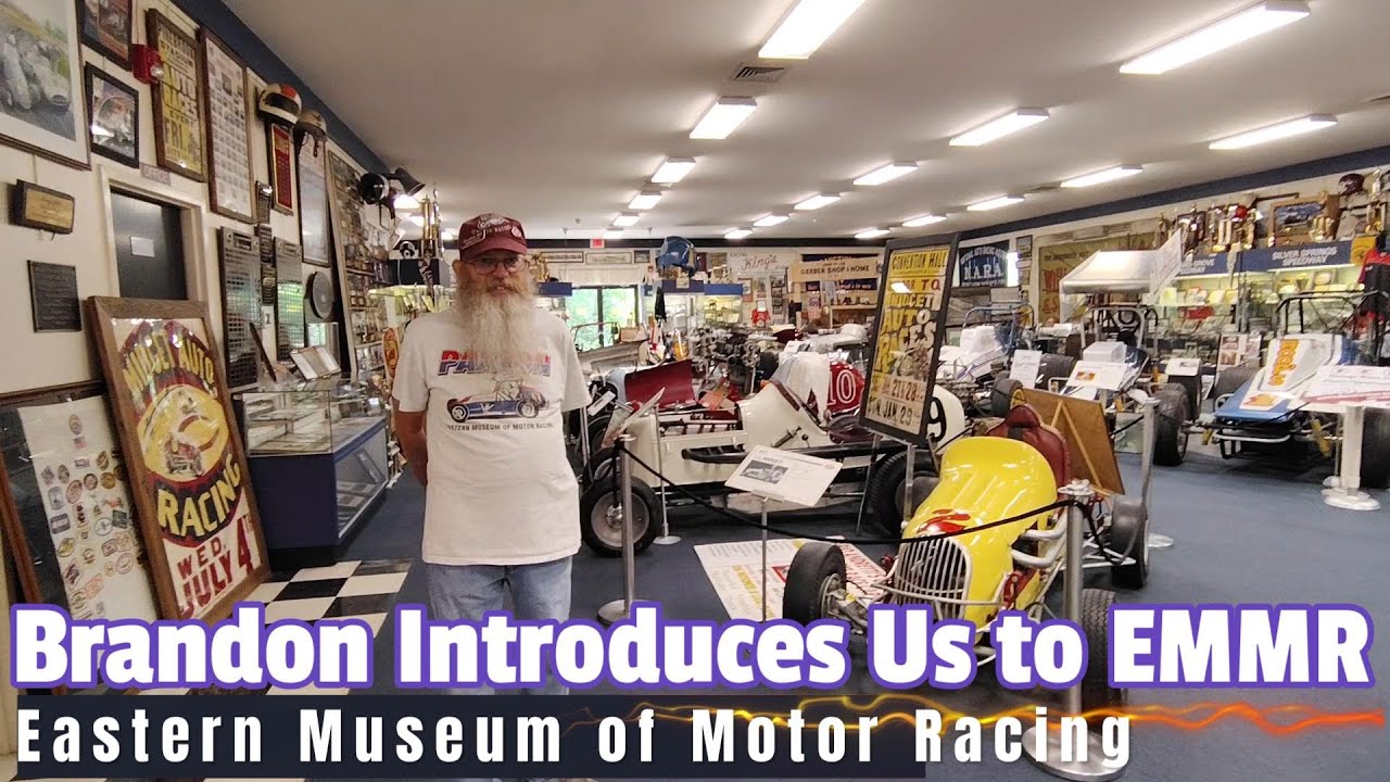 Brandon Introduces Us to EMMR Eastern Museum of Motor Racing - YouTube