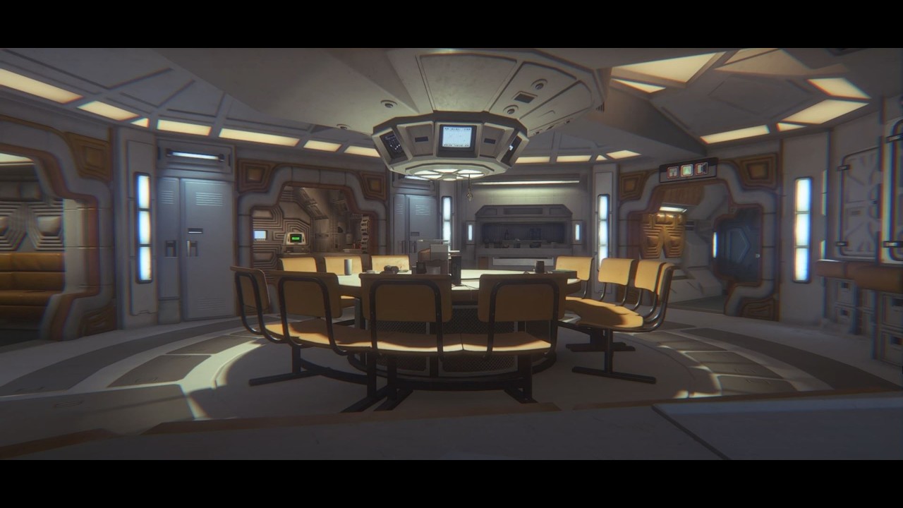 Alien: Isolation Ambience – Inside the Torrens Spaceship | 1 Hour Dark ...
