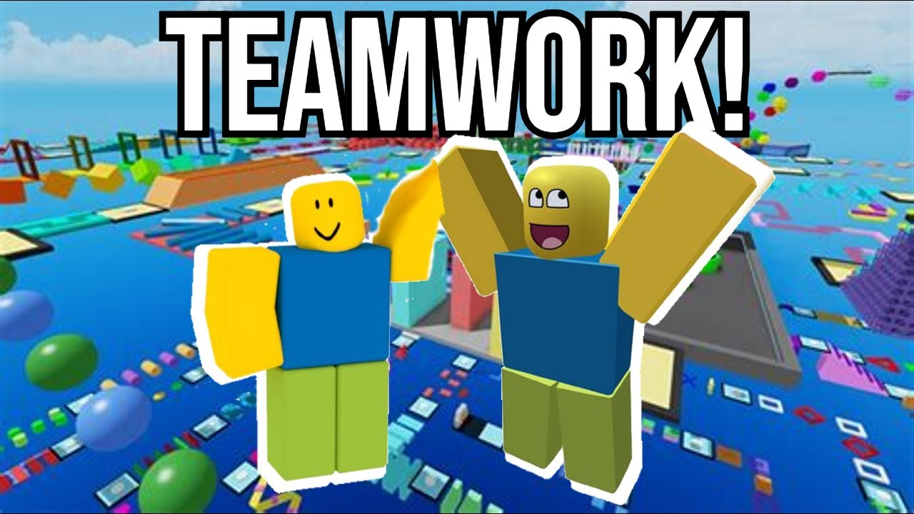 Teamwork Makes the Dream Work! | Roblox Teamwork Puzzles 2 - YouTube