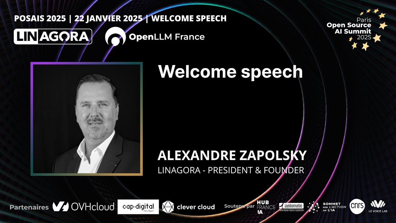 "POSAIS 2025 : opening" - Alexandre ZAPOLSKY - Co-fondateur et ...