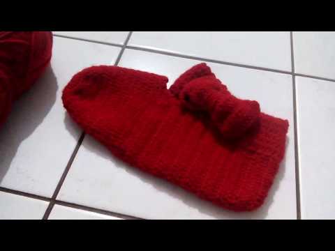 Patik Modelleri-6 Kurdeleli Patik part-1/ Booties Models-6 Ribbon Booties part-1