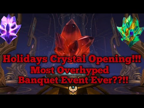 Holidays Crystal Opening MCoC | Worst Banquet Ever!!? - YouTube