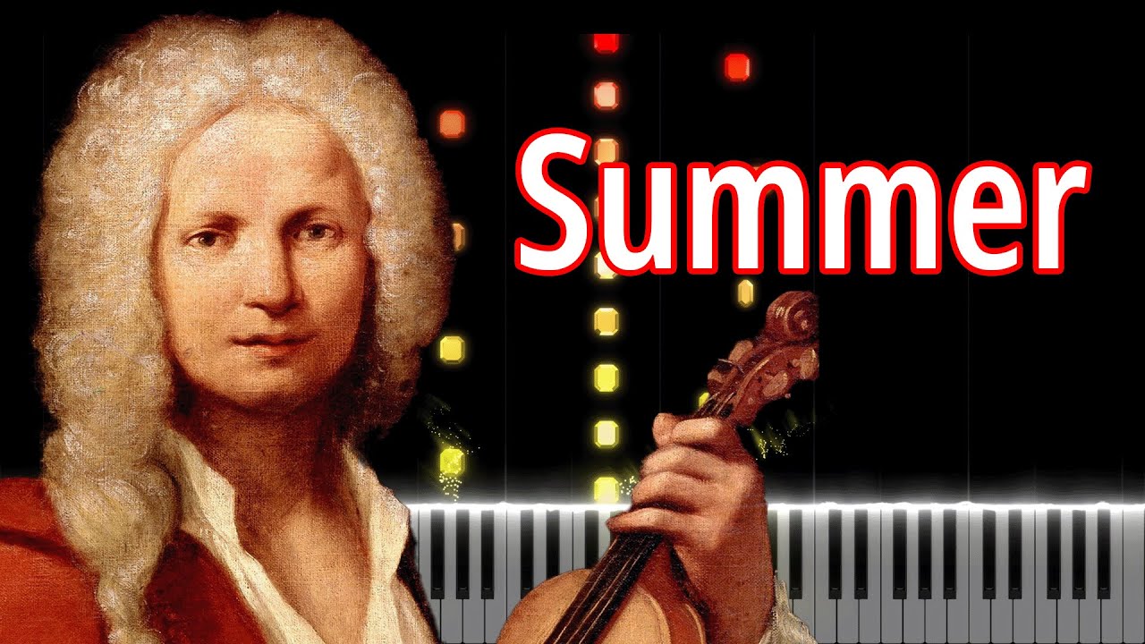 Summer (The Four Seasons) - Antonio Vivaldi | Piano Tutorial - YouTube