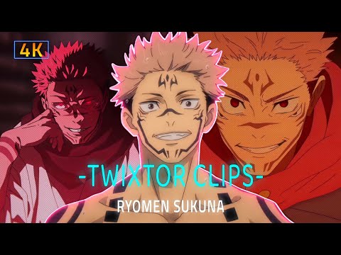 RYOMEN SUKUNA TWIXTOR 4K | BEST SMOOTH SEASON 1,2 & 3 CLIPS