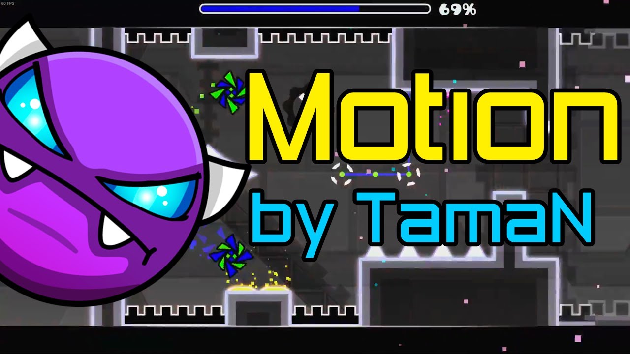 Motion by TamaN (easy demon) 100% ON STREAM | GEOMETRY DASH 2.1 - YouTube