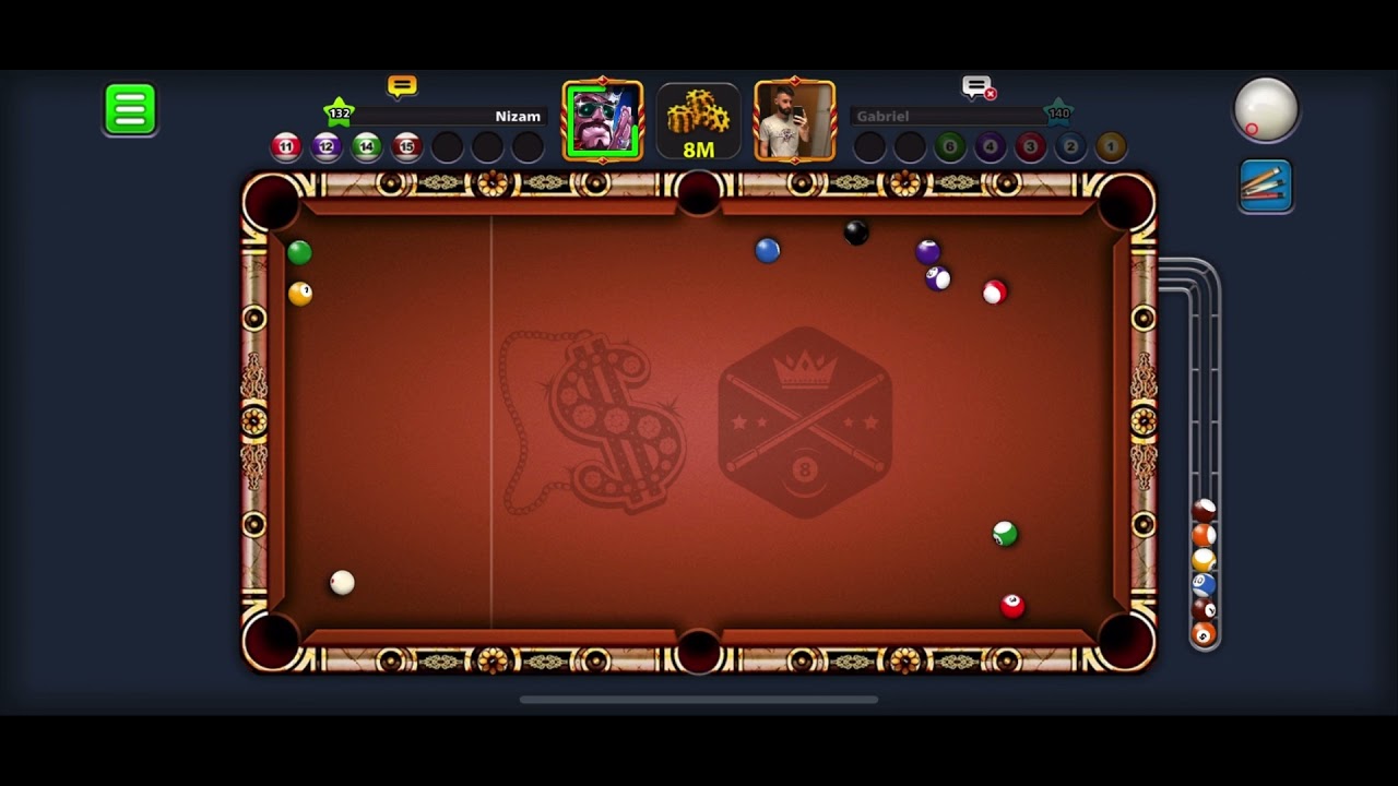 8 ball pool tricks shot iPhone 11 12 13 Xr - YouTube
