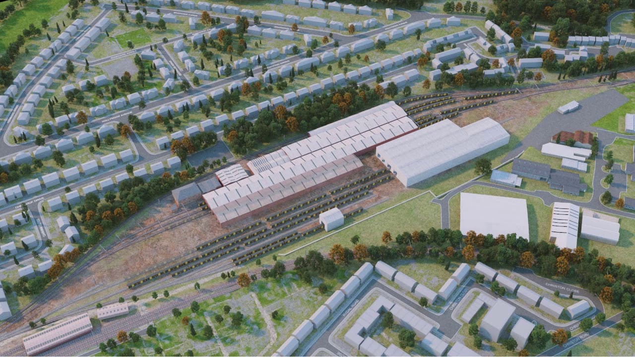 Gosforth Depot - development video - YouTube