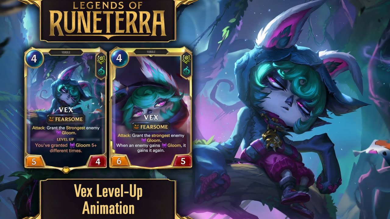 Legends of Runeterra - Vex Level-Up Animation - YouTube
