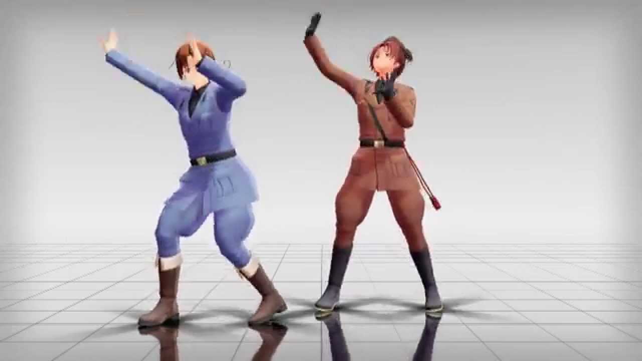 [APH x MMD] The Monster (Motion Test) - YouTube
