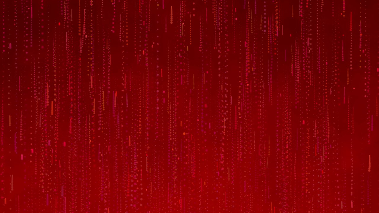 FREE - Red Background Overlay. Red Matrix Effect. Video Background ...