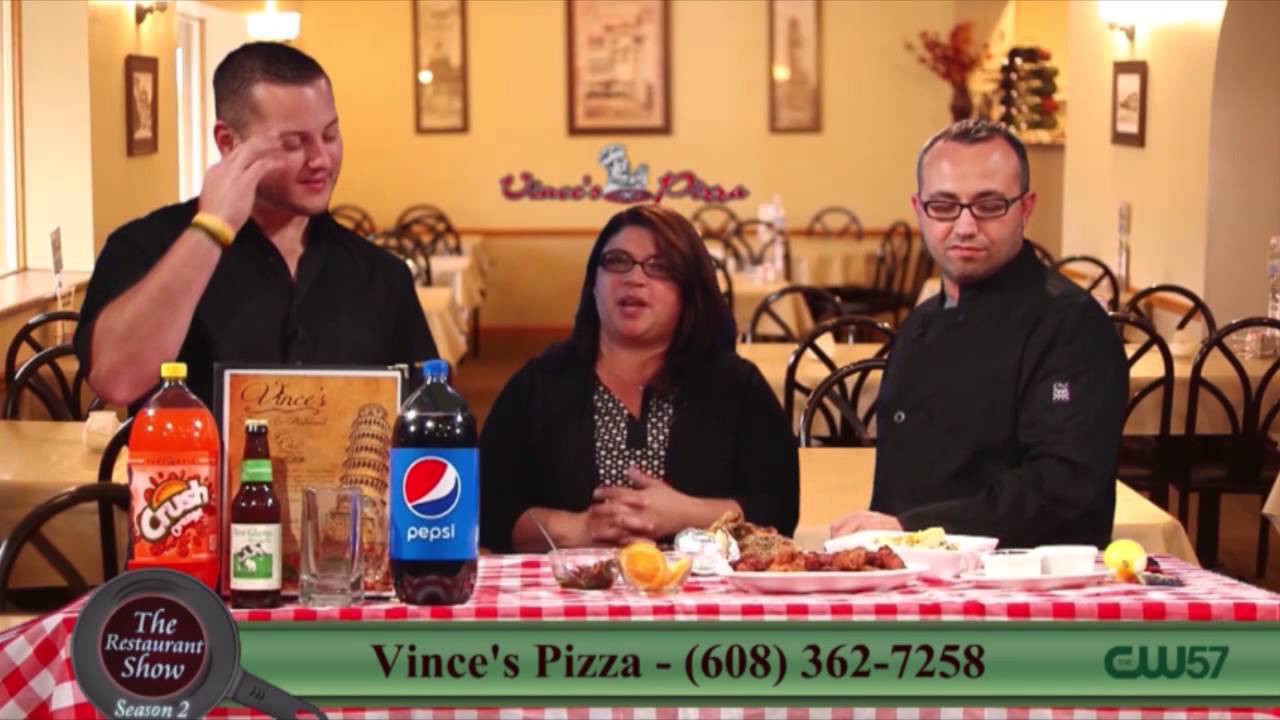 The Restaurant Show | VincesPizzaBeloitWI.com | Vince's Pizza| 608-362 ...