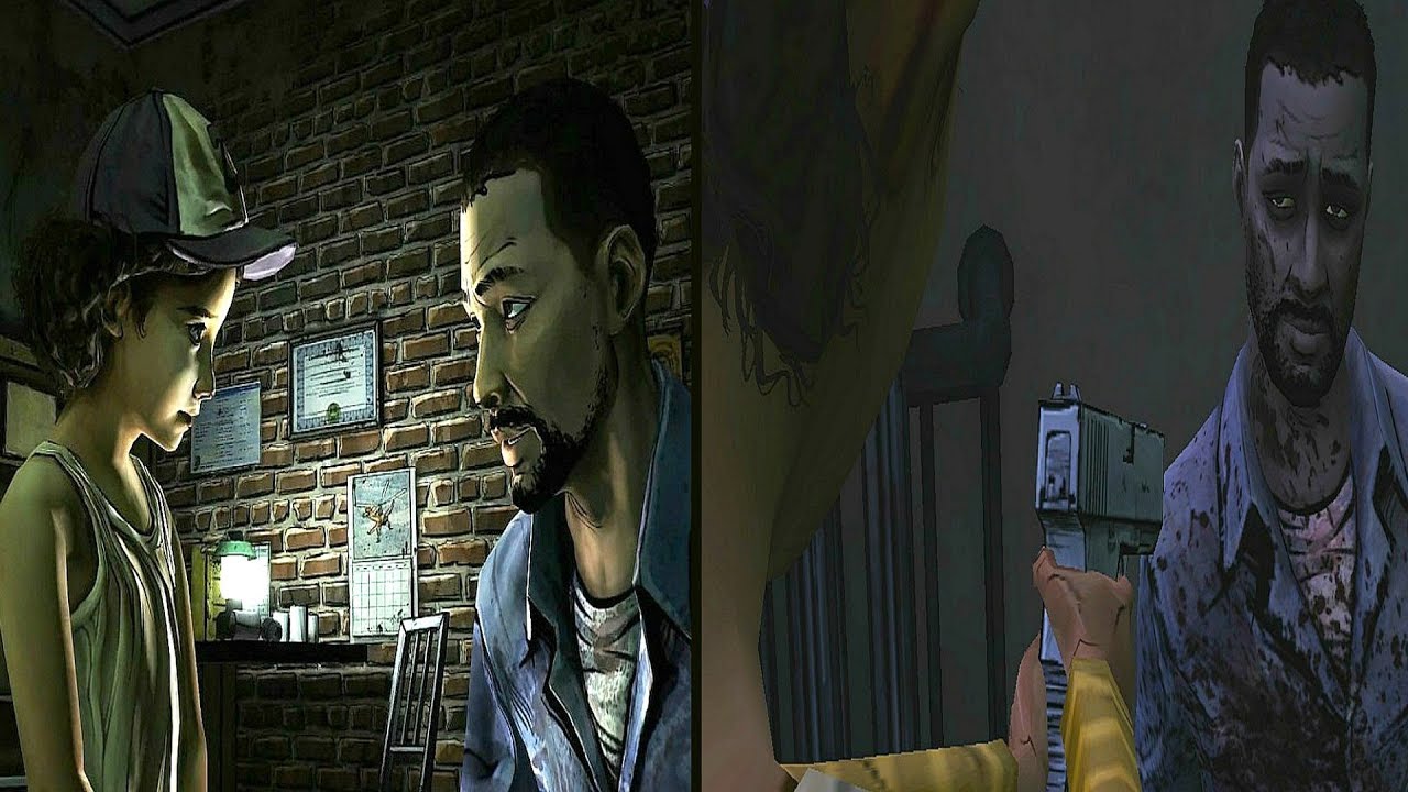 The Evolution of Lee - The Walking Dead: - YouTube