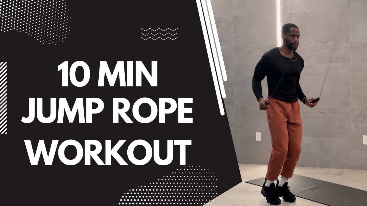 10 minutes Jump Rope HIIT Workout - YouTube
