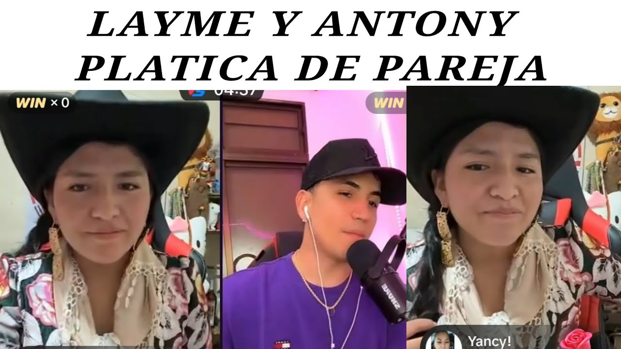 LAYME Y ANTONY PLATICA DE PAREJA🇧🇴🇪🇦 #layme #hotchisme #tiktok - YouTube