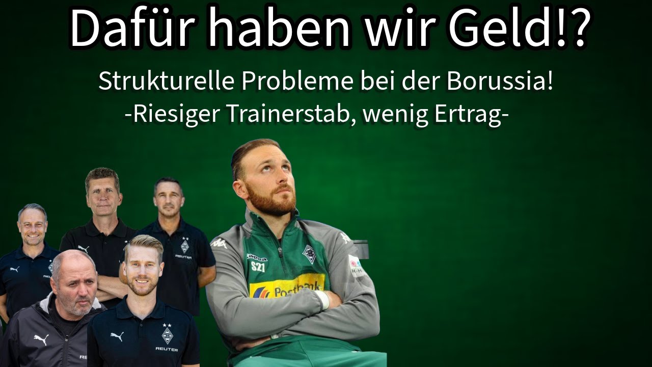 Wirkungsgrad bei der Borussia unterirdisch! Quantität statt Qualität ...