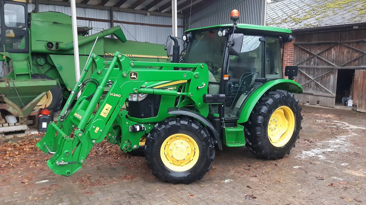 Jelonkowe spa, czyli mycie John Deere 5058E - YouTube