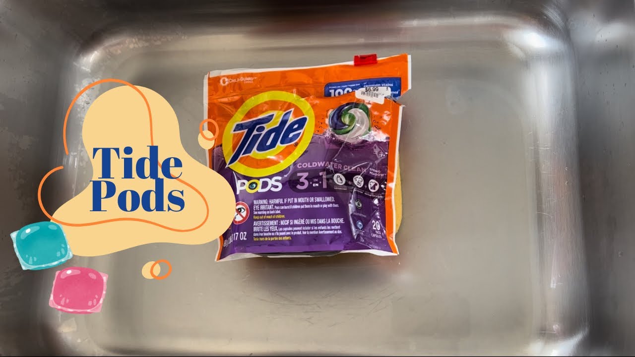 Tide Pods | Sponge Squeezing ASMR - YouTube