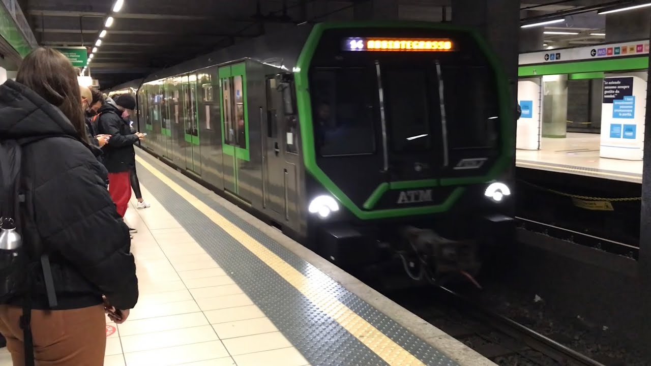 RIDING THE MILAN METRO!! ALL LINES! Lines 1,2,3,5 of the Milan metro ...