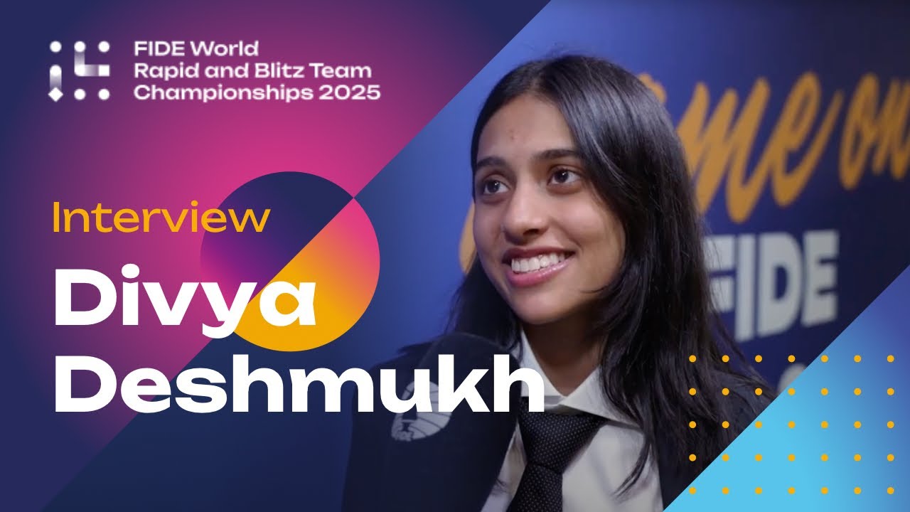 IM Divya Deshmukh: “I think Team Hexamind is a VERY fun team” - YouTube