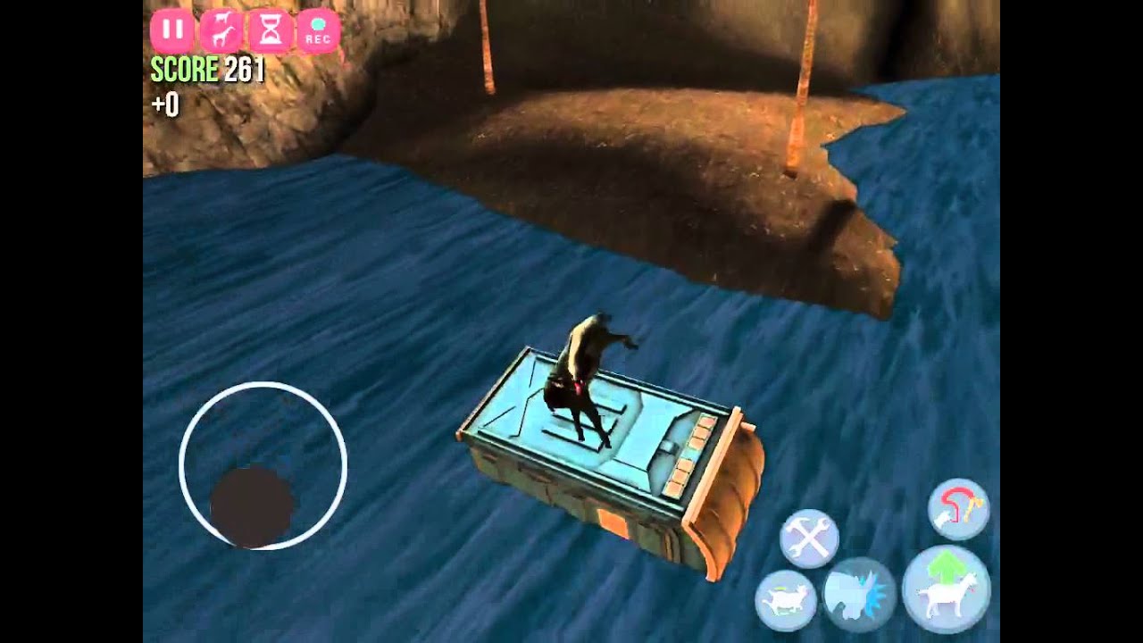 [Goat Simulator GoatZ] How to make a boat - YouTube