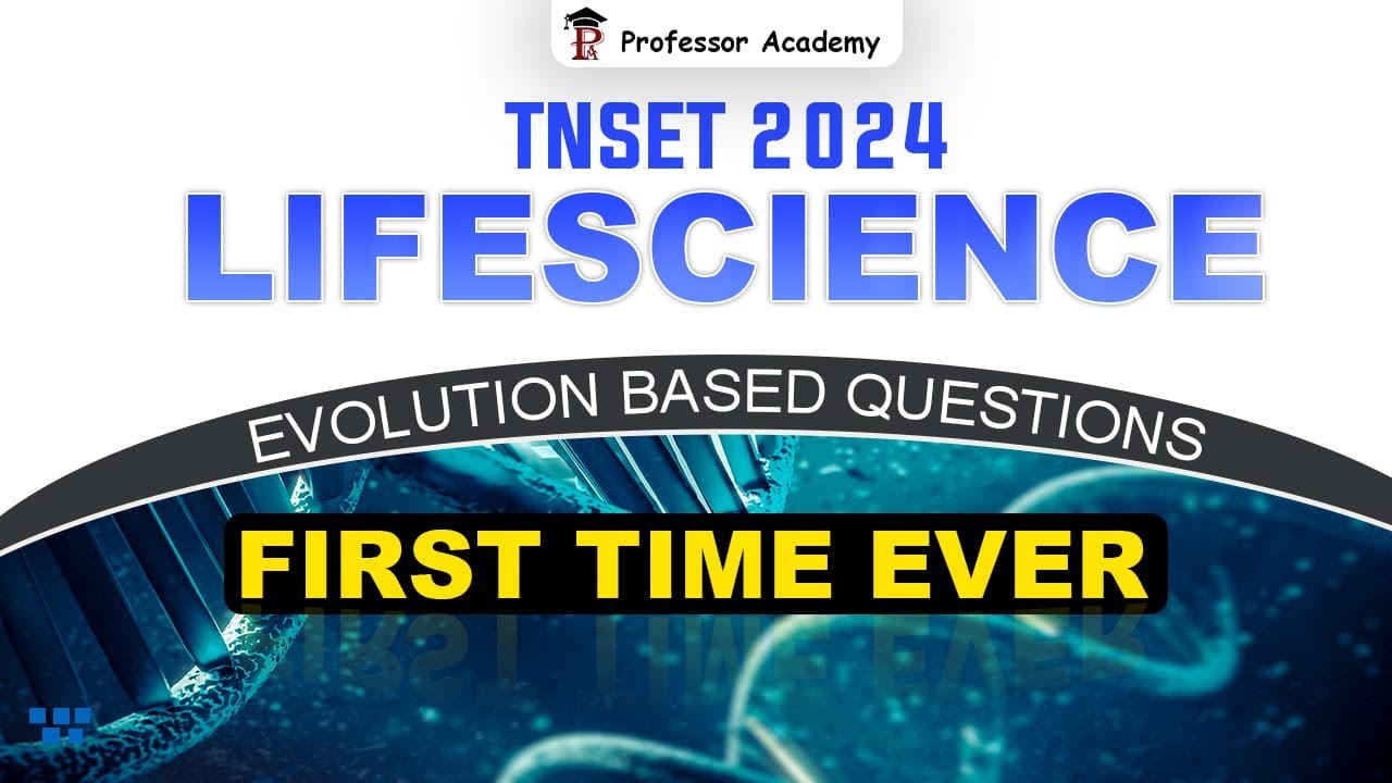 TNSET Lifescience | Evolution based questions | First time ever 💫 - YouTube