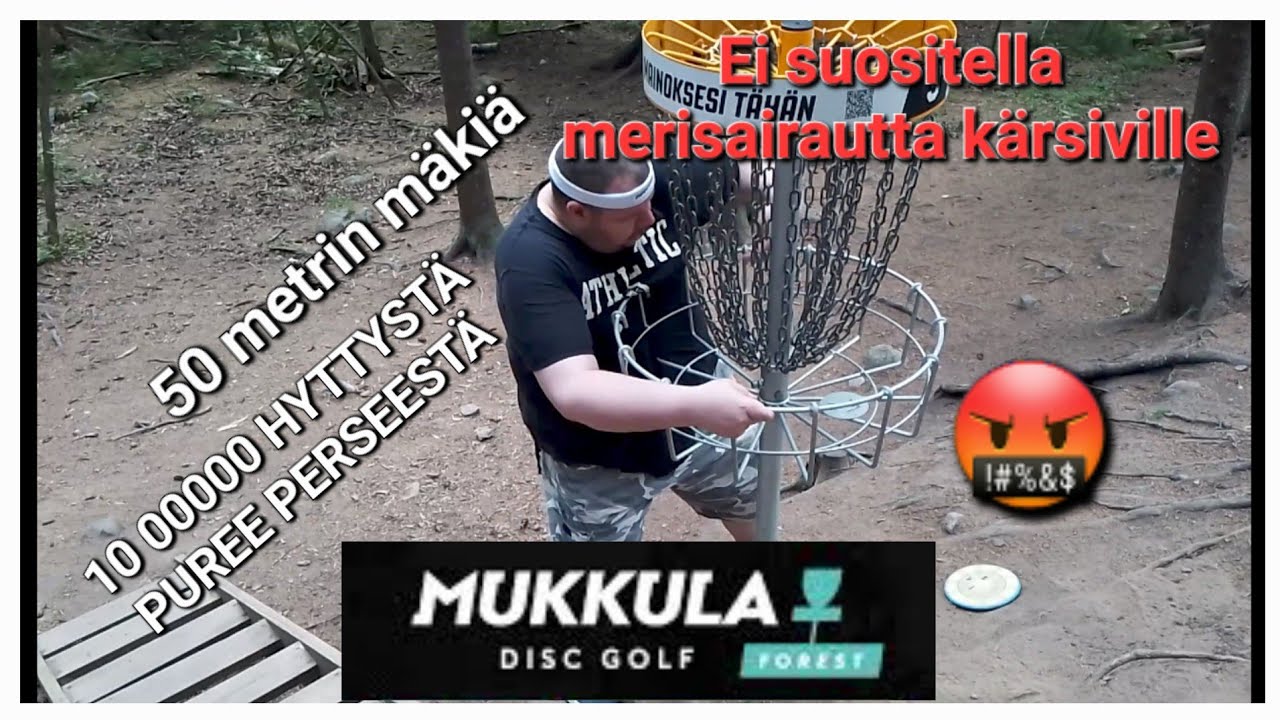 Laapotin Frisbee Golf Pilalle mennyt video(Kuva heiluu ja teknisiä ...