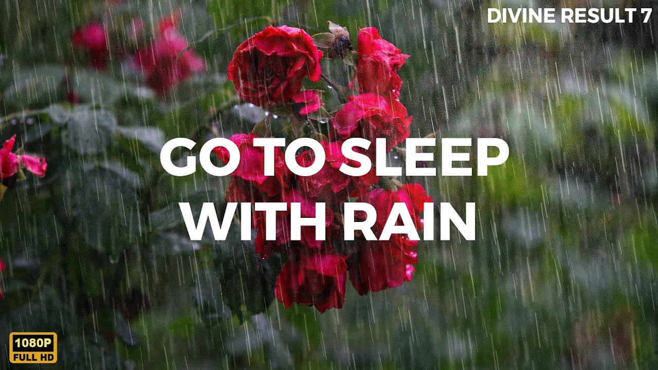 Go to Sleep With Rain Falling on Window | Soothing Sounds for ...