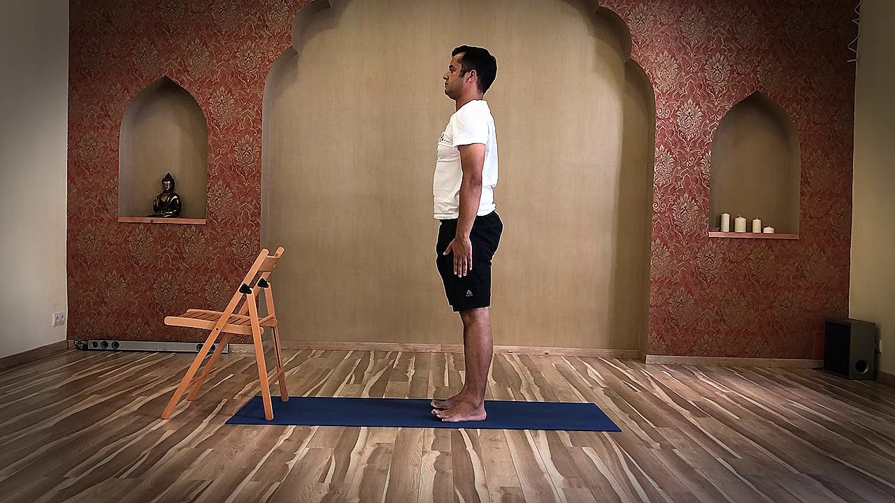 Office Yoga - yoga for hunch back - YouTube