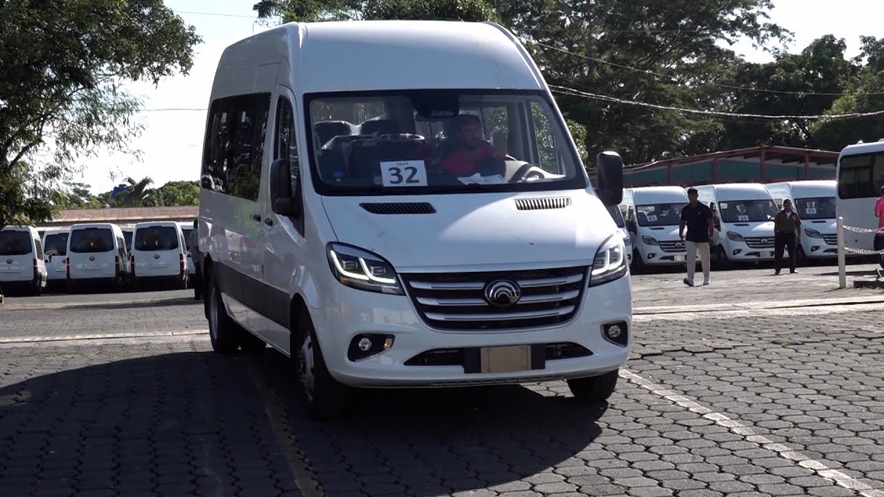 Bienestar para todos: llegan 200 microbuses desde China a Nicaragua ...