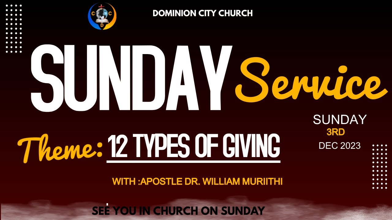 12 TYPES OF GIVING IN THE BIBLE - YouTube