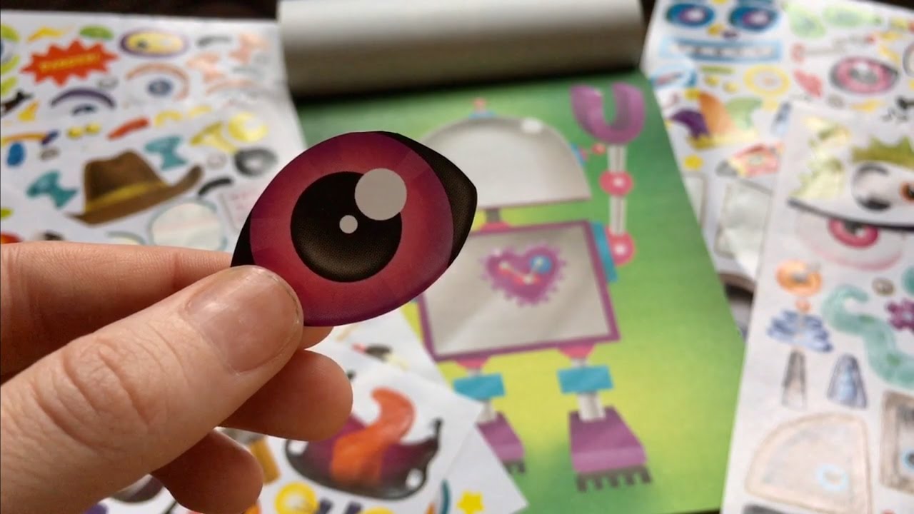 ASMR STICKER PEELING (Sticky Sounds, Paper Sounds, Whispering) - YouTube