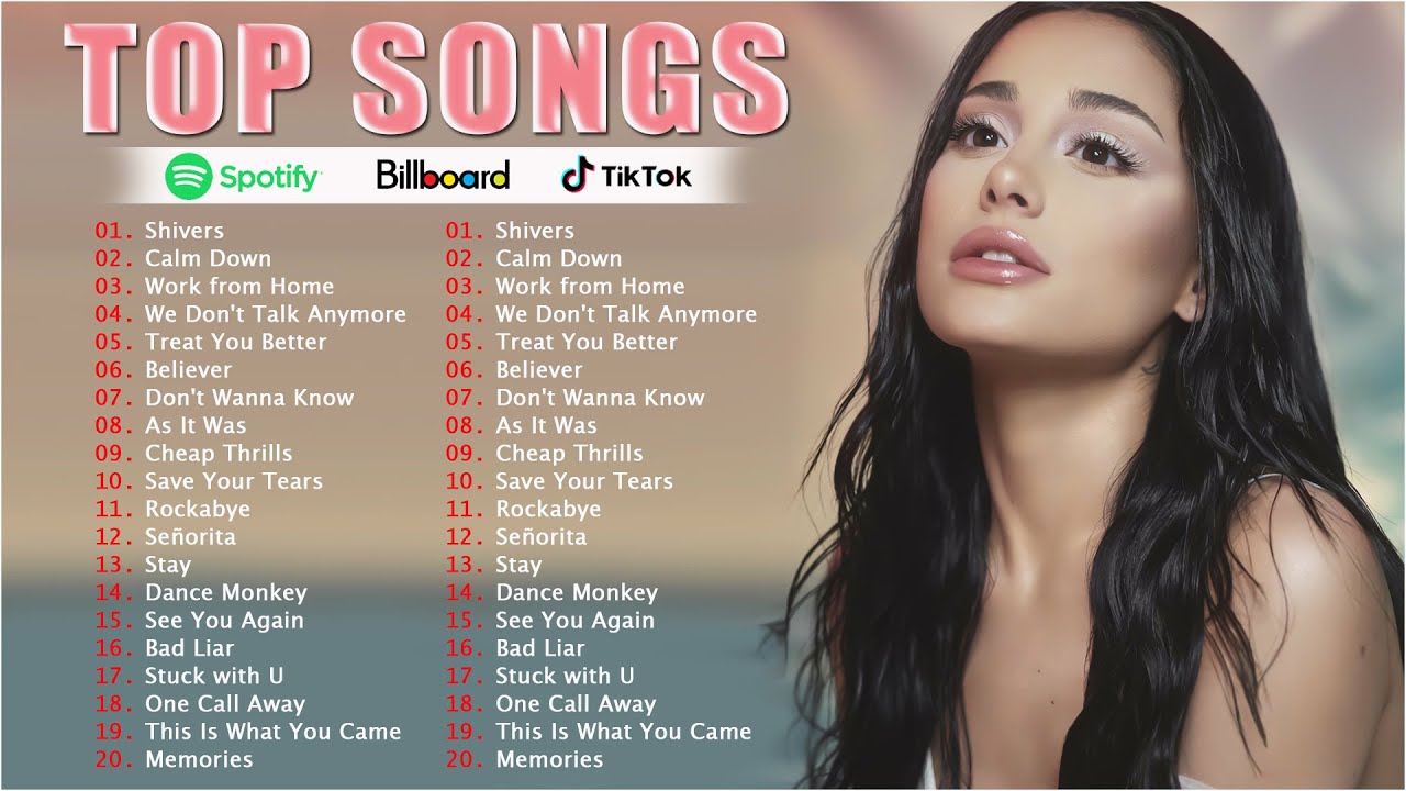 Top 40 Pop English Songs 2023 - Ed Sheeran, Maroon 5, Selena Gomez ...