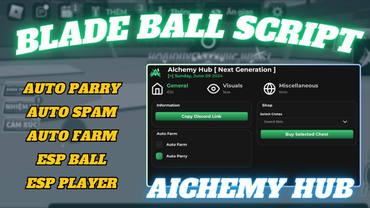 BLADE BALL SCRIPT | AUTO PARRY, AUTO FARM, AUTO SPAM, AUTO WIN, ESP ...