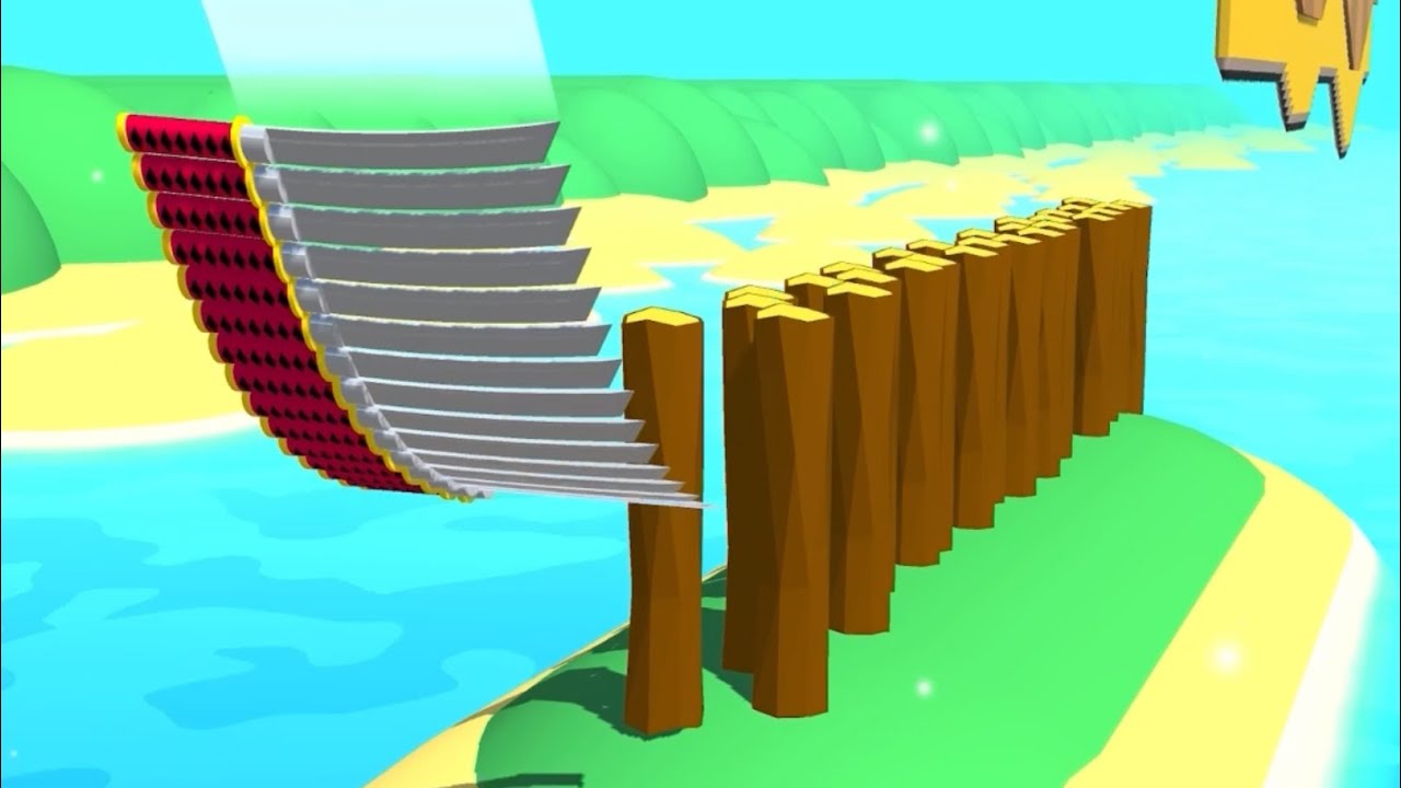 Flying Cut - All Levels Gameplay Android, iOS - YouTube