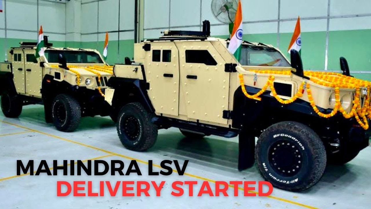 Mahindra Started the delivery of 1300 LSV vehicles. - YouTube