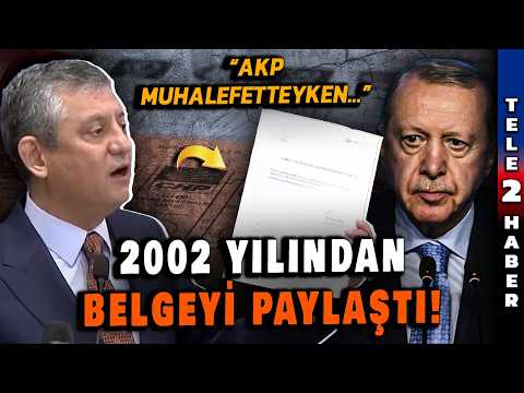 ÖZGÜR ÖZEL İLK KEZ O BELGEYİ PAYLAŞTI! Erdoğan'a şok ara seçim yanıtı: VARLIĞINI BUNA BORÇLUSUN!
