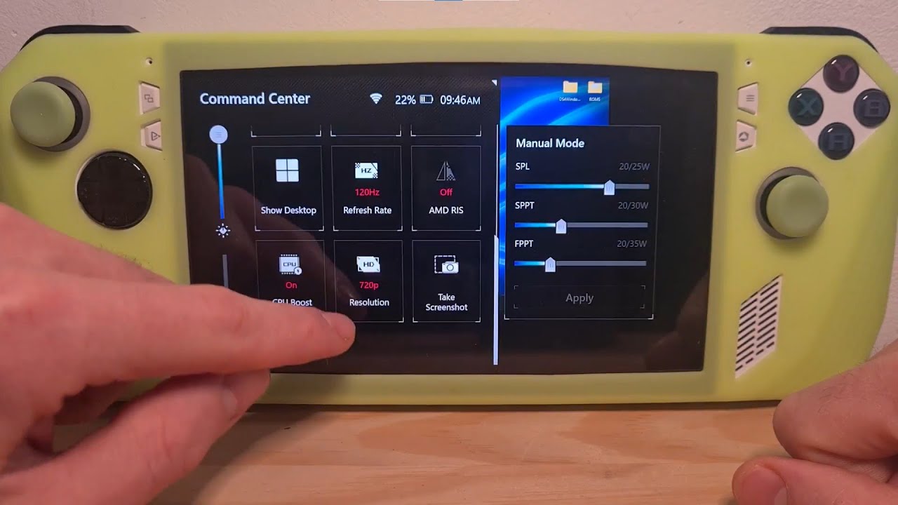 How To Change Resolution On Rog Ally - YouTube