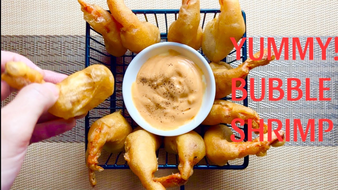 BUBLE SHRIMP POPS IN YOUR MOUTH RECIPES - YouTube