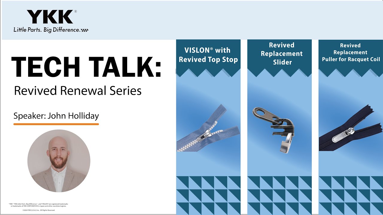 Tech Talk YKK revived renewal series - YouTube