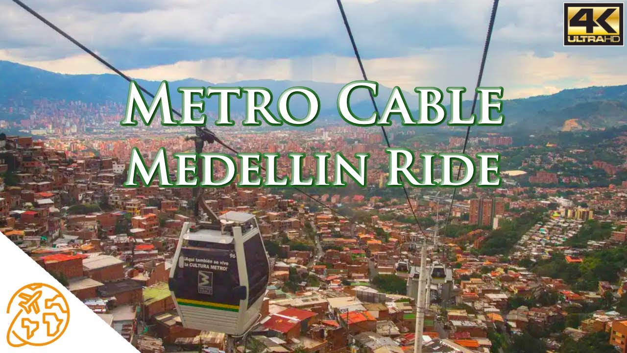 Metro Cable Medellin Colombia Entire Ride MetroCable Tour - YouTube