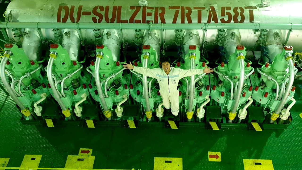 A QUICK TOUR TO ENGINE ROOM | BASIC ENGINE ROOM FAMILIARIZATION IN OIL ...