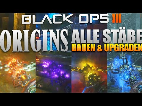 Call of duty bo3 Origins stäbe upgrade+easter egg - YouTube