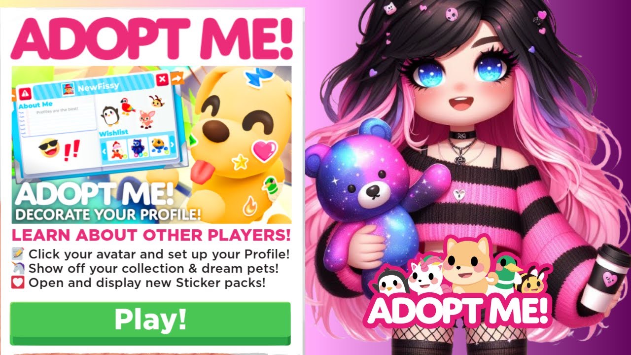 Adopt Me Profile Update - YouTube