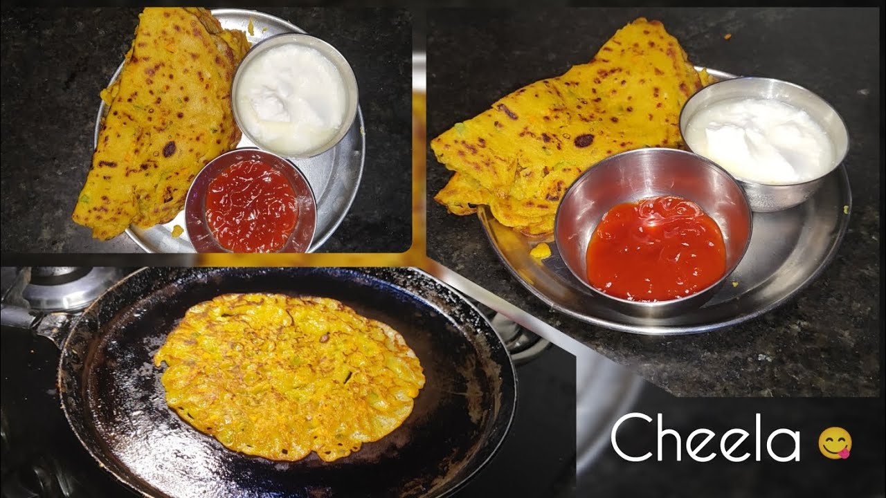 Instant Crispy Cheela Recipe | Wheat flour Cheela Recipe | Healthy ...