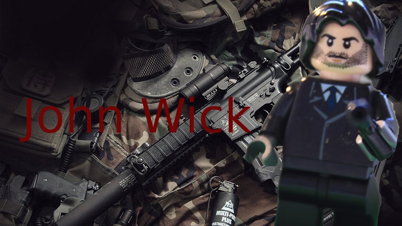 John Wick - Weaponstore Shootout - Lego - YouTube