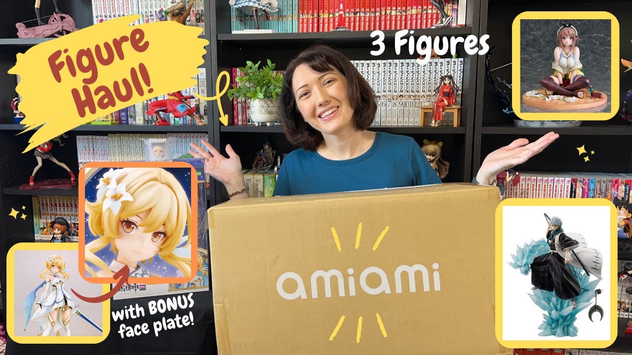 Figure Haul & AmiAmi Unboxing || ※ In love! ※ Lumine's BONUS face, Ryza ...