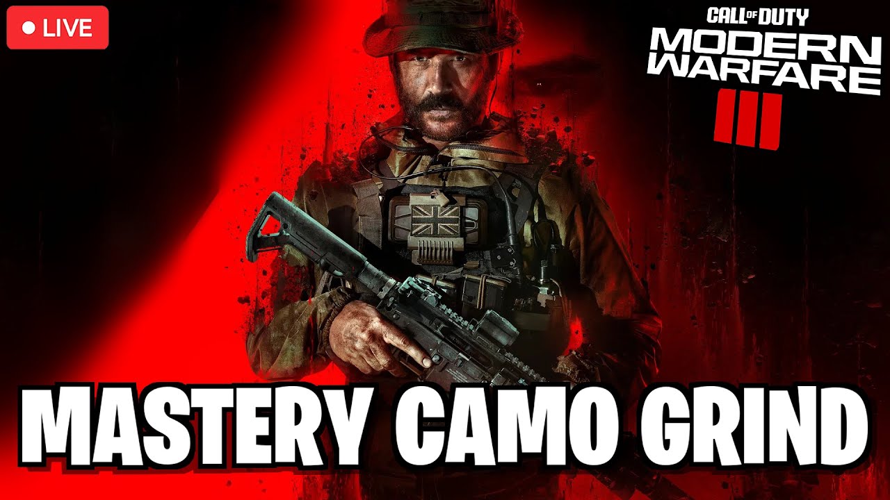 🔴 LIVE 🔴 🔥 MAX RANK | MASTERY CAMO GRIND 🔥 😈 IRIDESCENT PLAYER 😈 Call ...