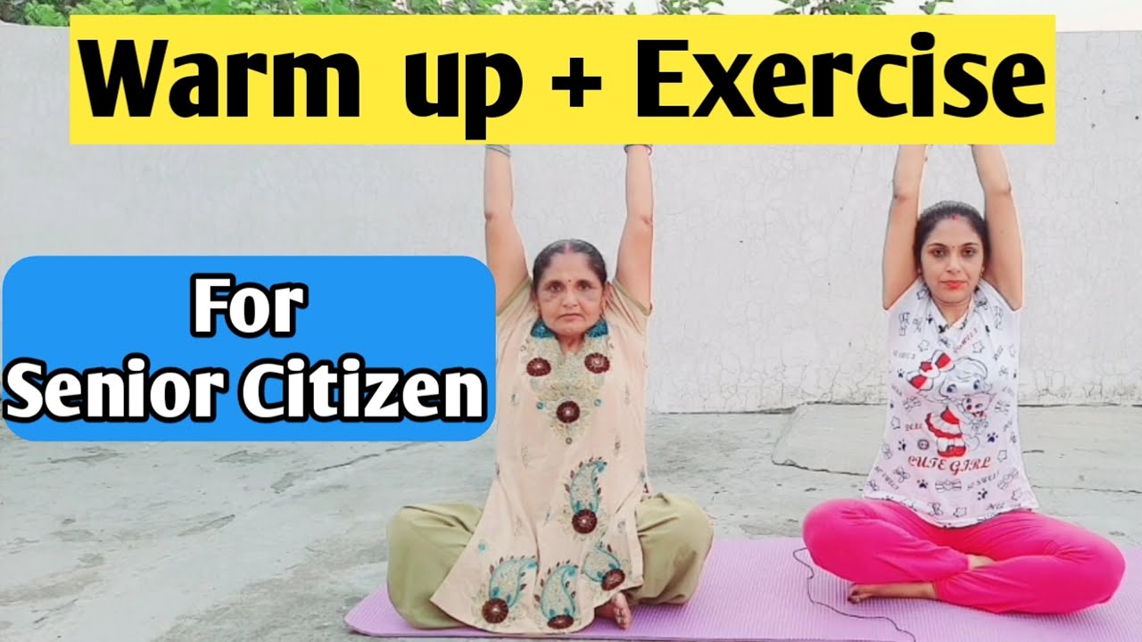 Yoga for seniors over 60 | home fitness | simple exercises for seniors ...